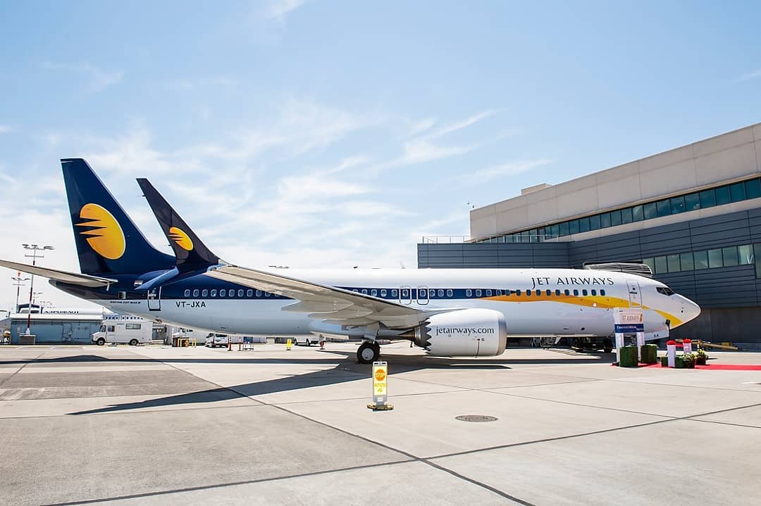 Jet Airways - Route Map from Bengaluru